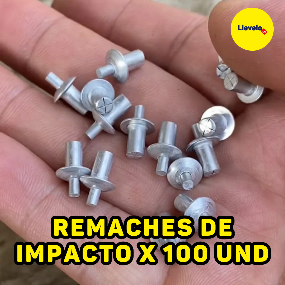 REMACHES DE IMPACTO X 100 UNIDADES – RM